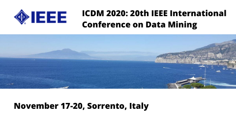 ICDM 2020: 20th IEEE International Conference on Data Mining | BigDataStack